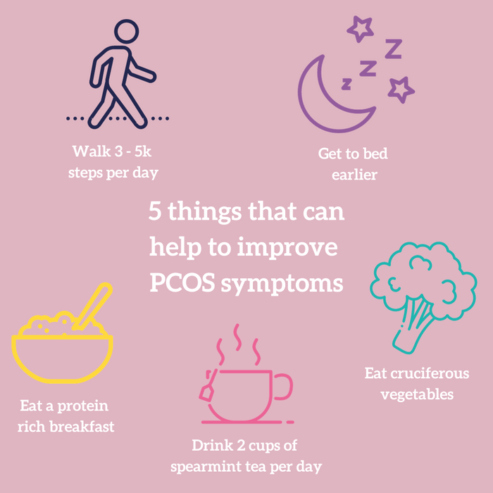 5 things that can help to improve PCOS symptoms | HotTea Mama