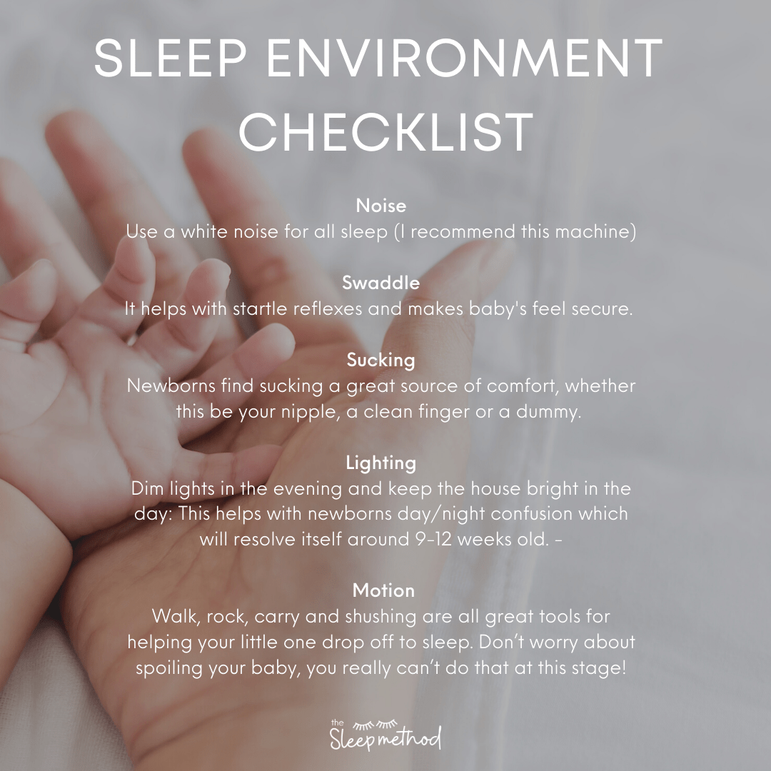 5 Ways To Help Newborn Sleep – HotTea Mama